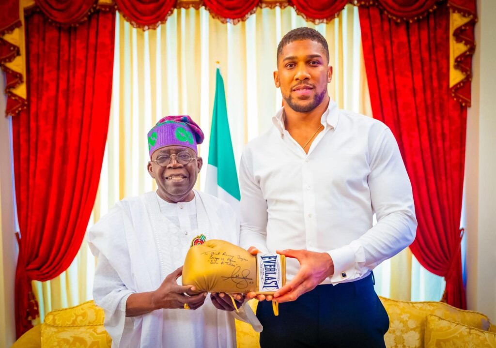 Tinubu Condoles Anthony Joshua Over Ogun Accident, Speaks With Boxer ...